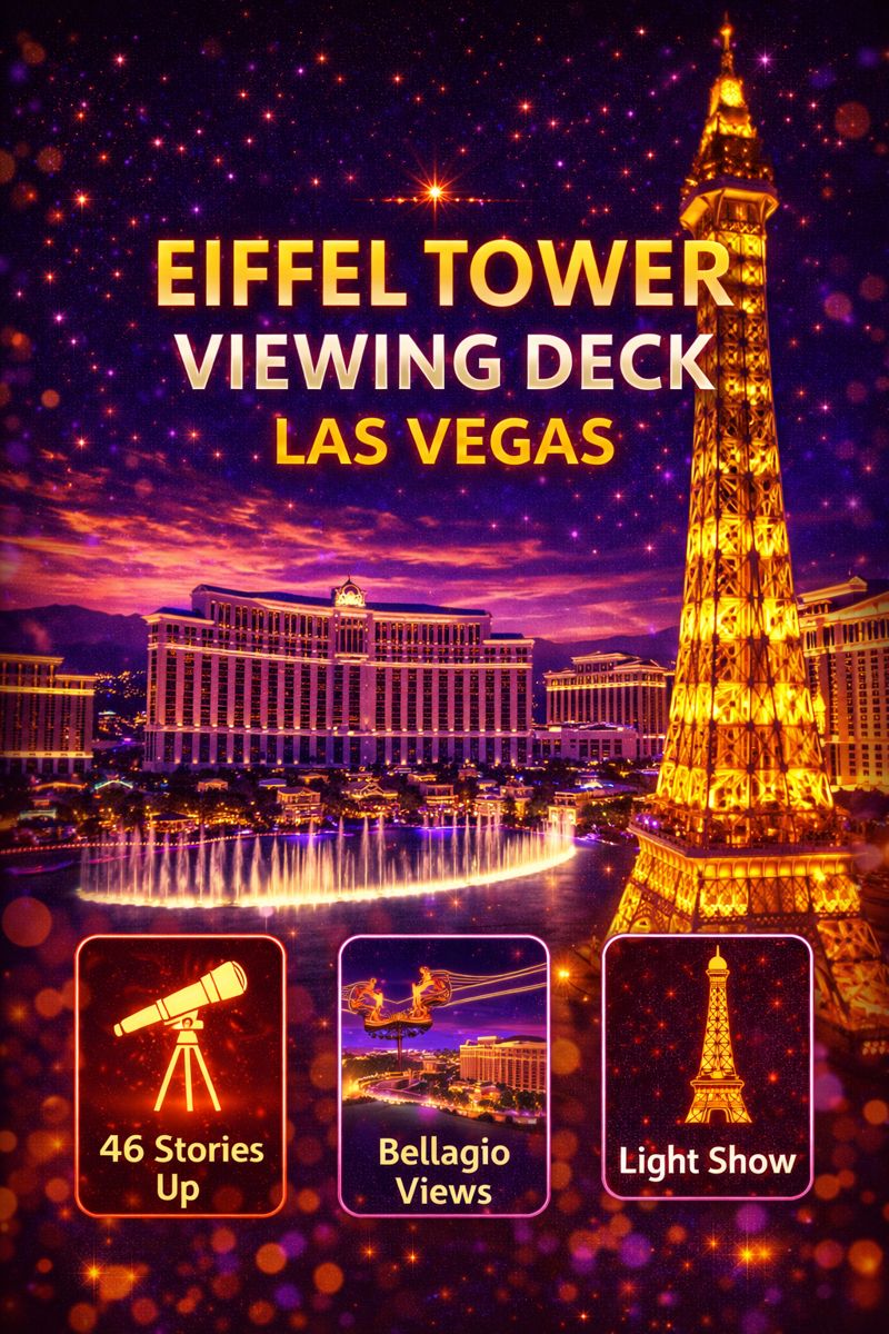 Eiffel Tower Viewing Deck Las Vegas: Tickets, Hours, Best Views & How ...