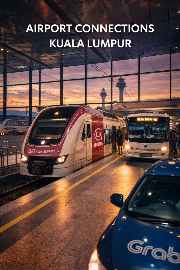 Airport Connections Kuala Lumpur: KLIA & KLIA2 to City Center, Trains ...