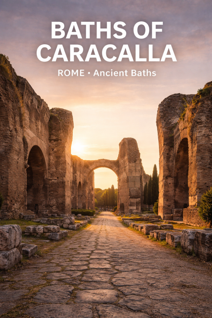 Baths of Caracalla: Tickets, Opening Hours, Underground Highlights ...