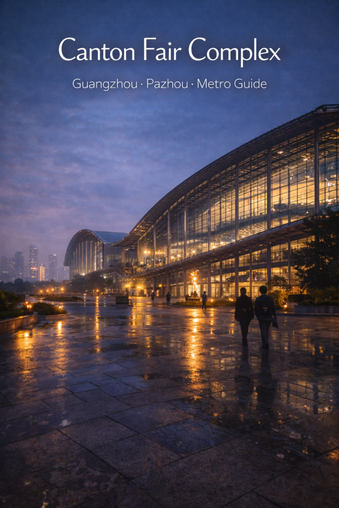 Canton Fair Complex: How to Visit Pazhou Complex, Metro Stations, Halls ...