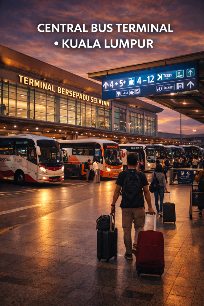 Central Bus Terminal Kuala Lumpur: TBS (Bandar Tasik Selatan) + Pudu ...