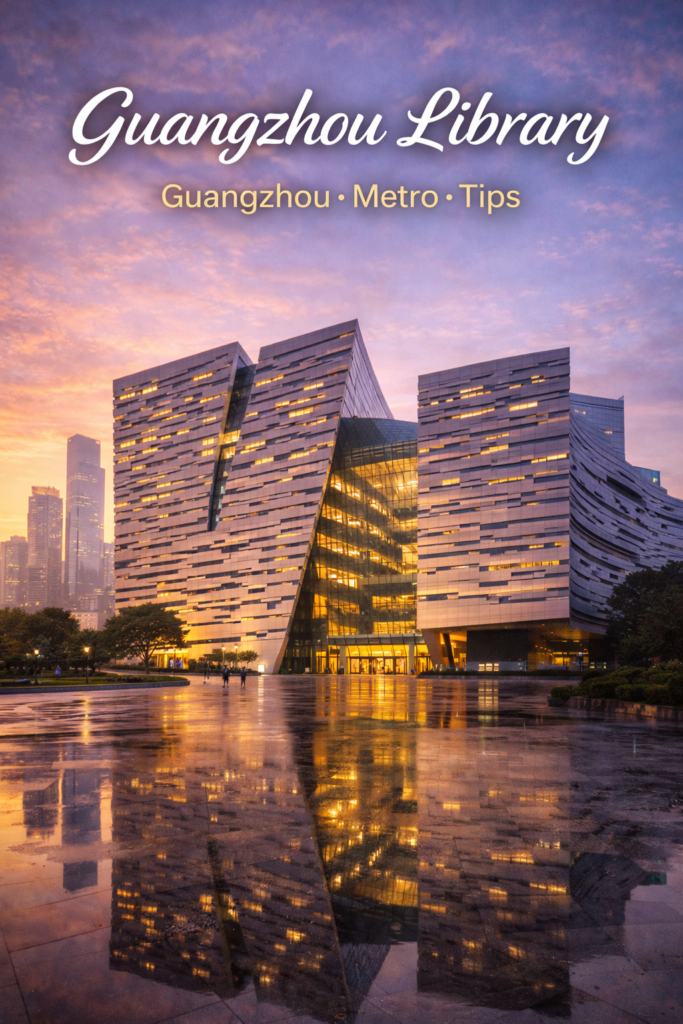 Guangzhou Library: How to Visit, Opening Hours, Metro & Tips 📚📍 - Way4I