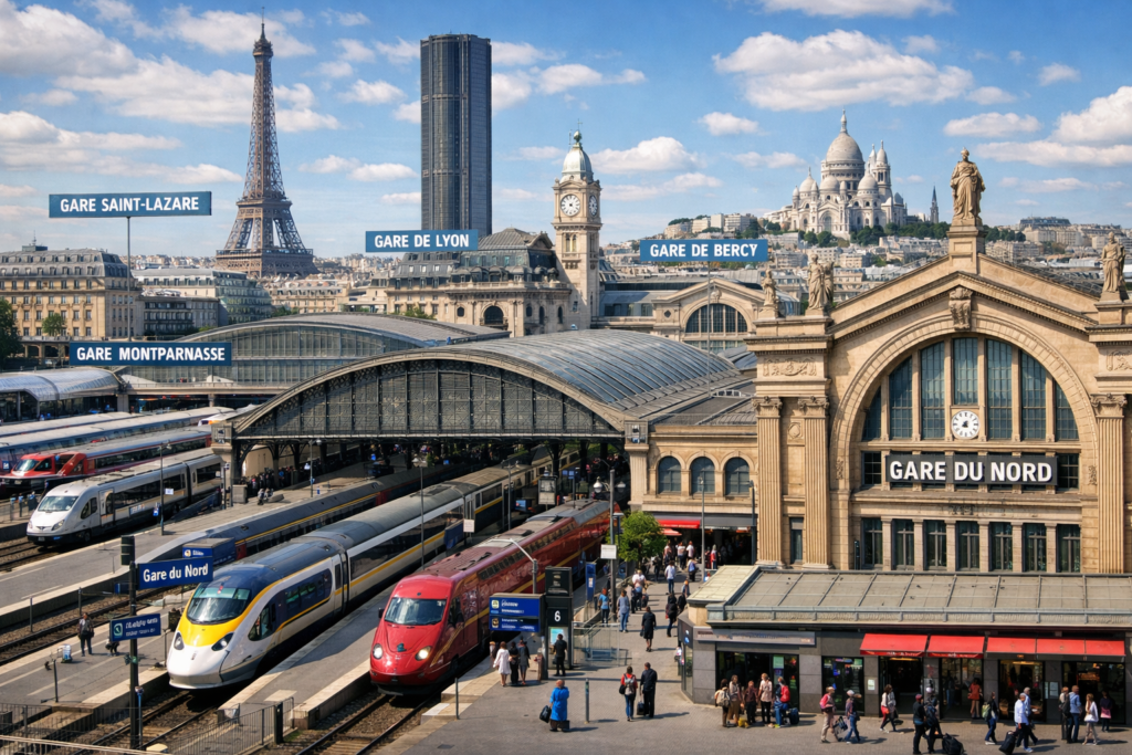 Paris Train Stations: Rail & Train Hubs Guide - Way4I