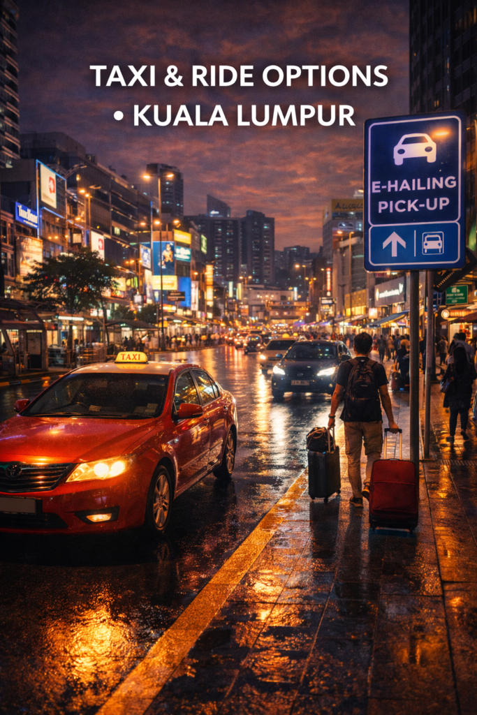 Taxi & Ride Options Kuala Lumpur: Grab, Taxis, Airport Transfers ...