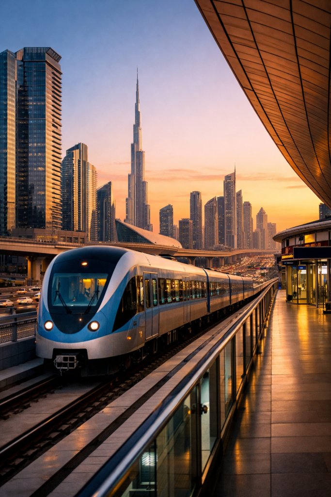 Dubai rail and train stations: the practical guide to metro hubs ...
