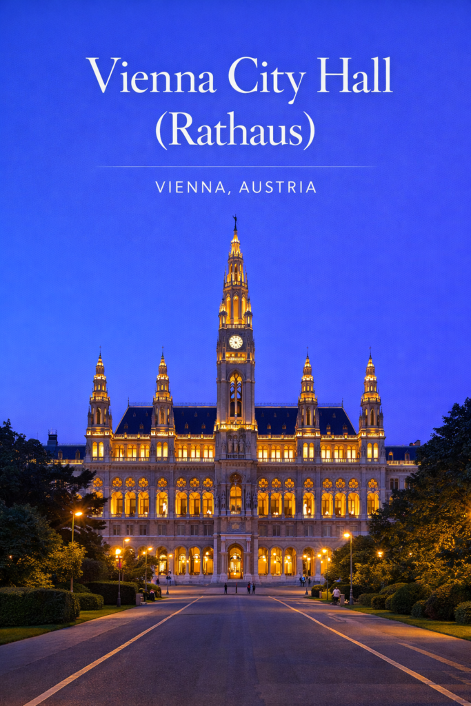 Vienna City Hall (Rathaus): Free Guided Tours, Rathausmann Tower, and ...